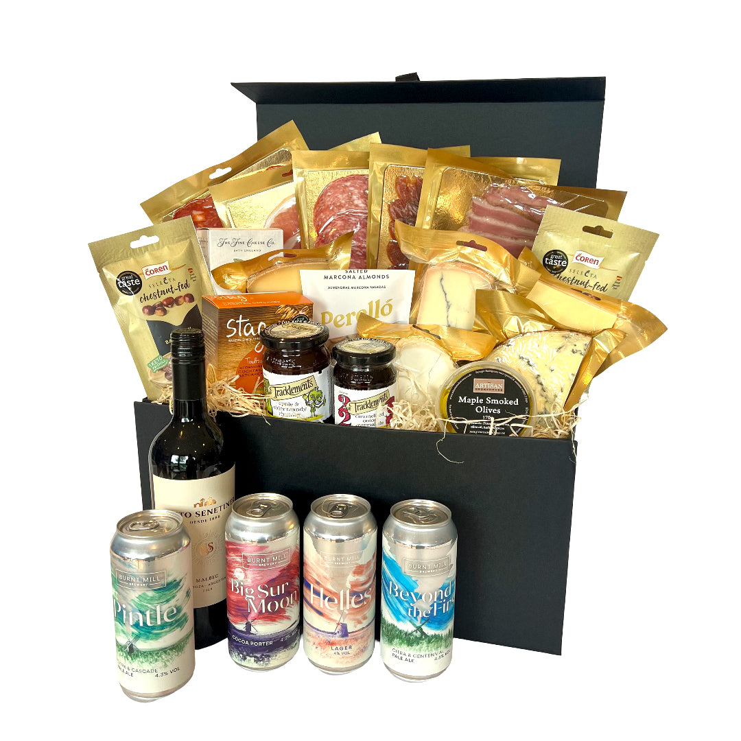 Charcuterie & Cheese Hamper | Artisan Meat & Cheese Gift Box – The ...
